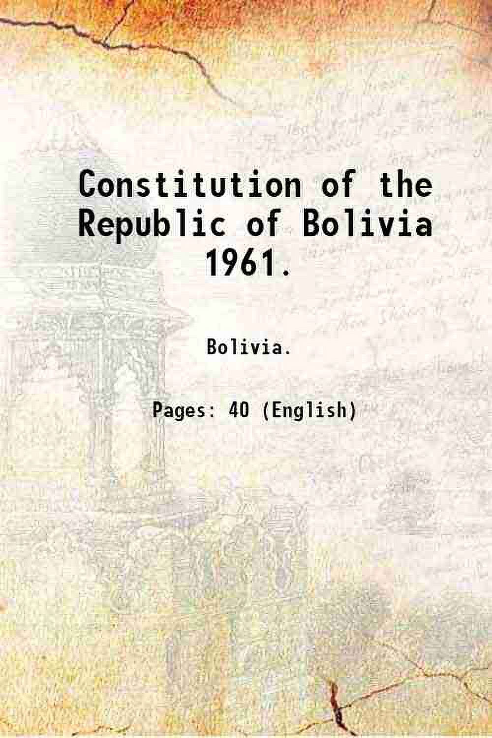 Bolivia Government