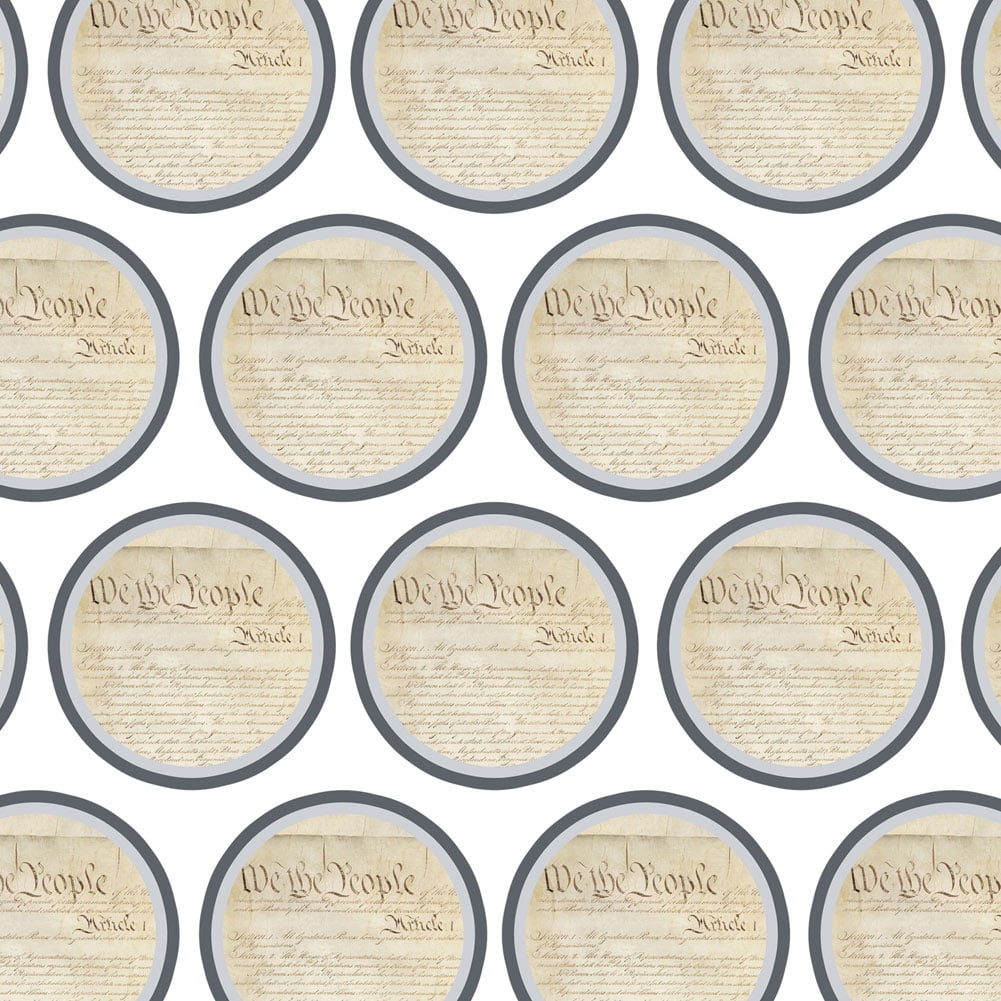Constitution of the United States Premium Gift Wrap Wrapping Paper Roll ...