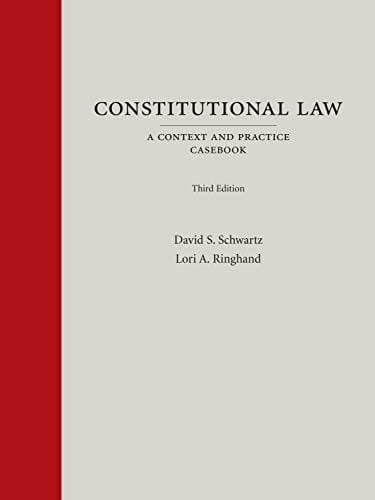 Pre-Owned Constitutional Law: A Context and Practice Casebook (Context ...