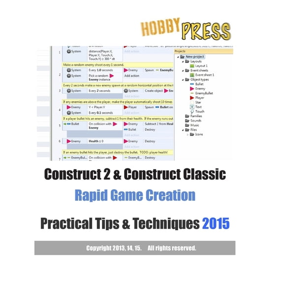 Construct 2 & Construct Classic Rapid Game Creation Practical Tips ...