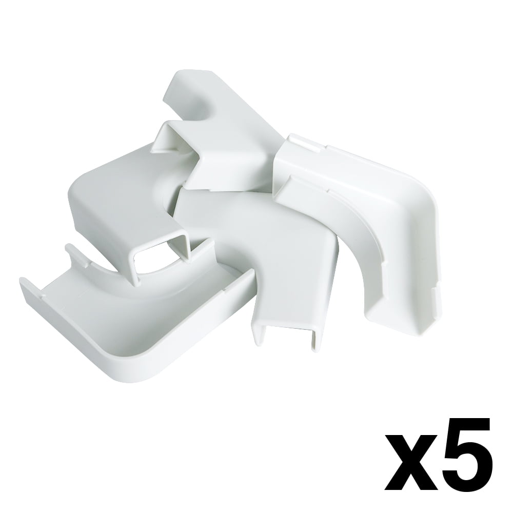 Construct Pro Raceway Right Angle Adapters for Cable Covers (5-Pack ...