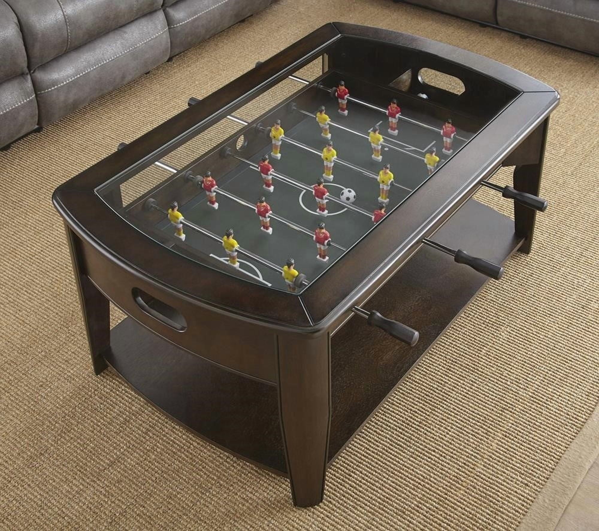 Constructed of Quality Materials - Diletta 3 Piece Table Set (Brown ...