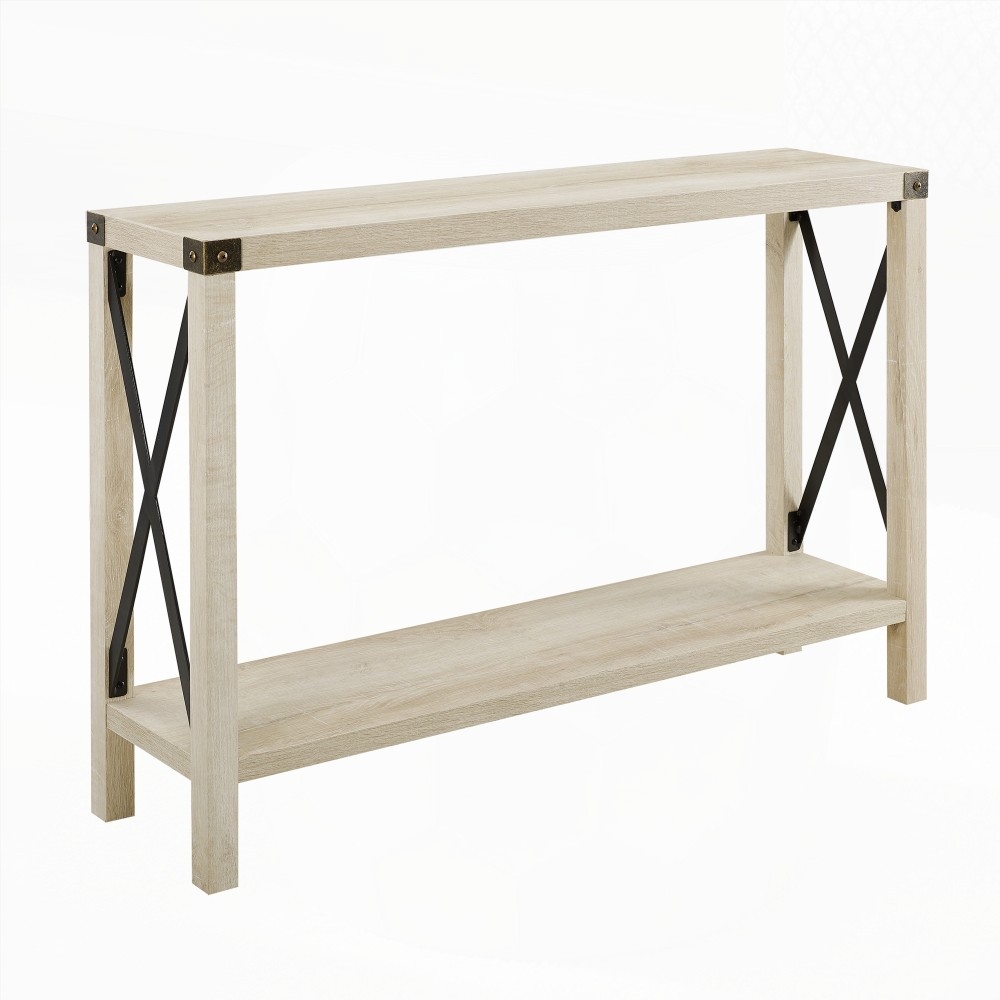 Constructed of warp-resistant MDF & laminate with x-metal|White Oak ...