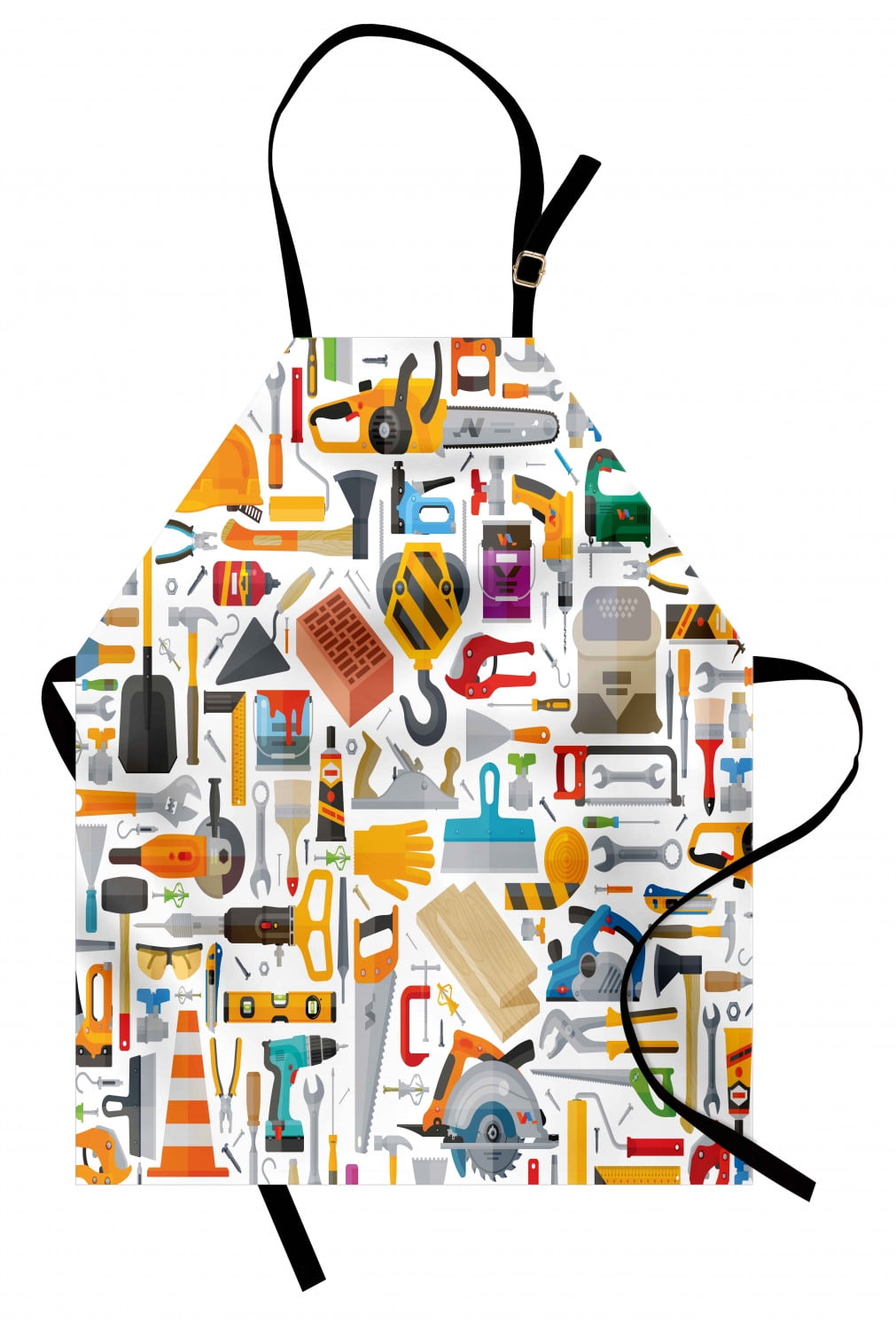 Construction Apron Construction Tools in Cartoon Style Engineering ...