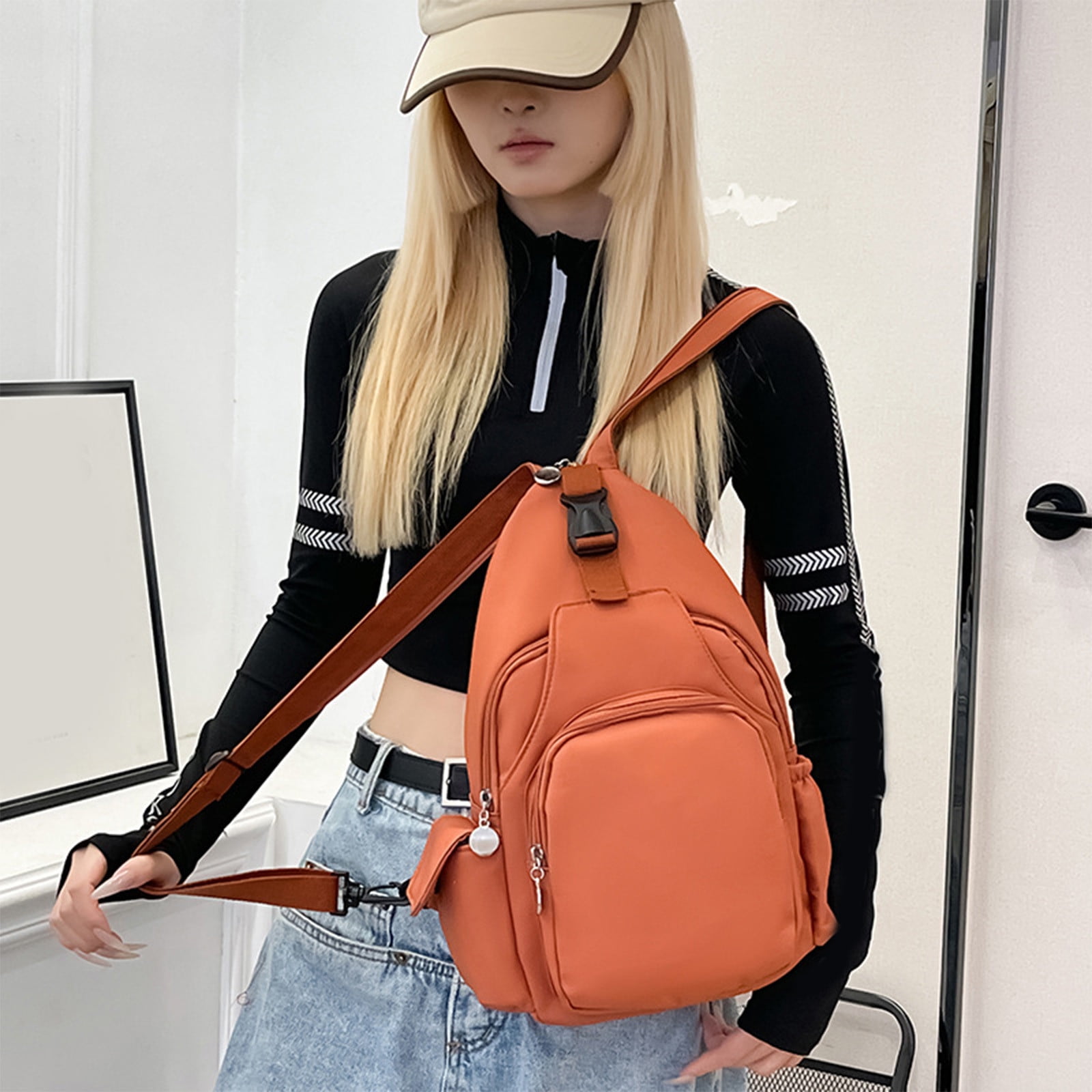 Construction Backpack Clearance! Outdoor Travel Multifunctional Leisure ...