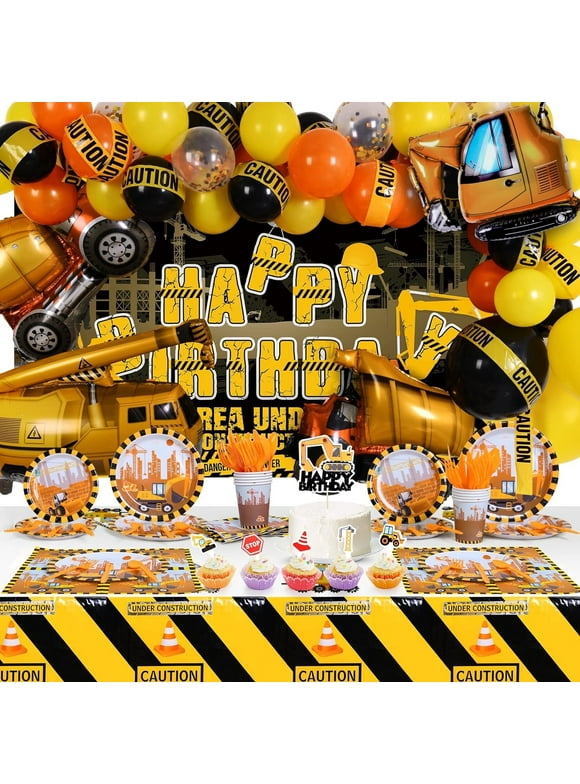 Construction Party Supplies in Party & Occasions - Walmart.com