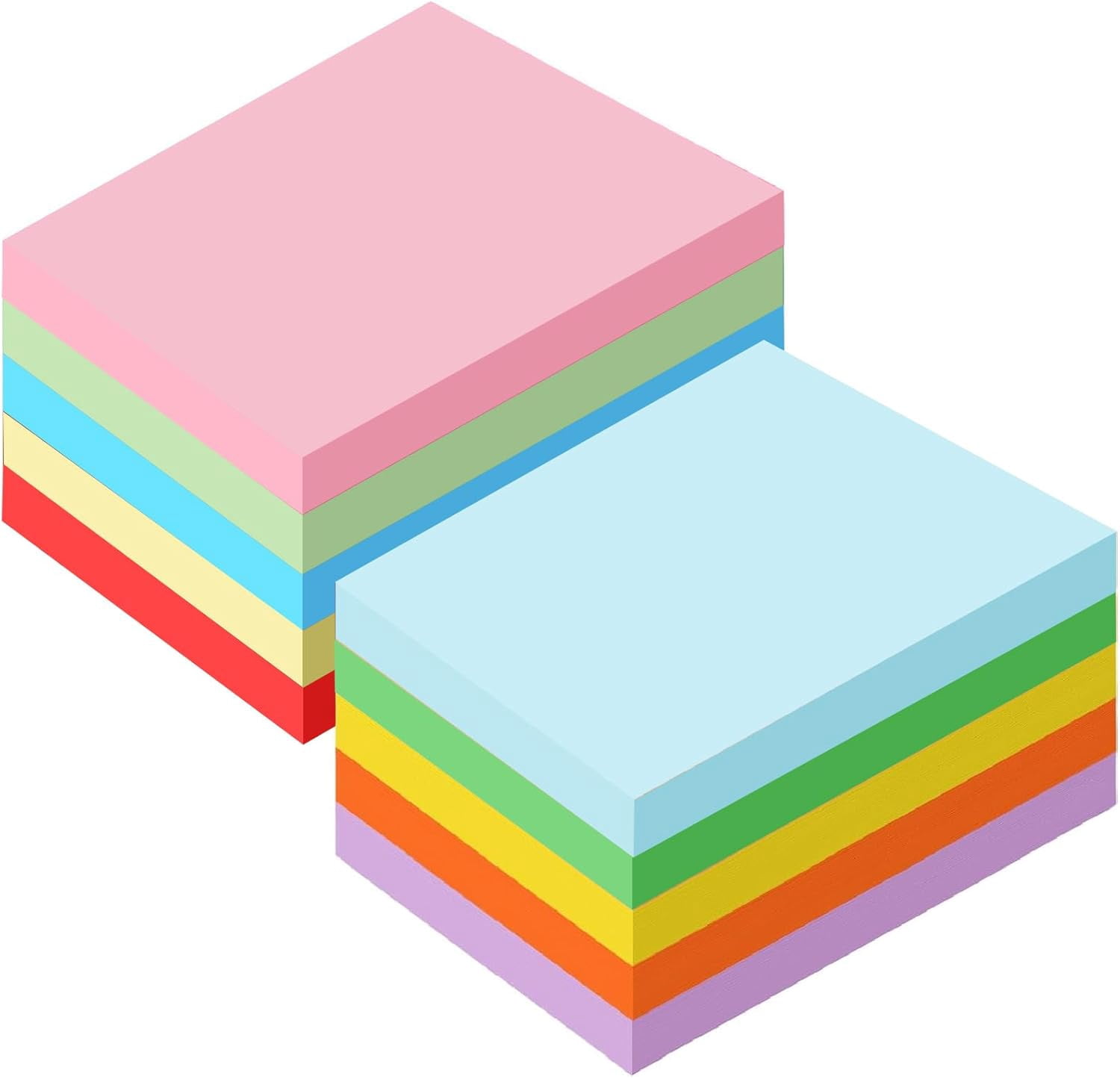 Construction Colored Paper Cardstock Bulk, A4 9" x 12", 1000 Sheets ...