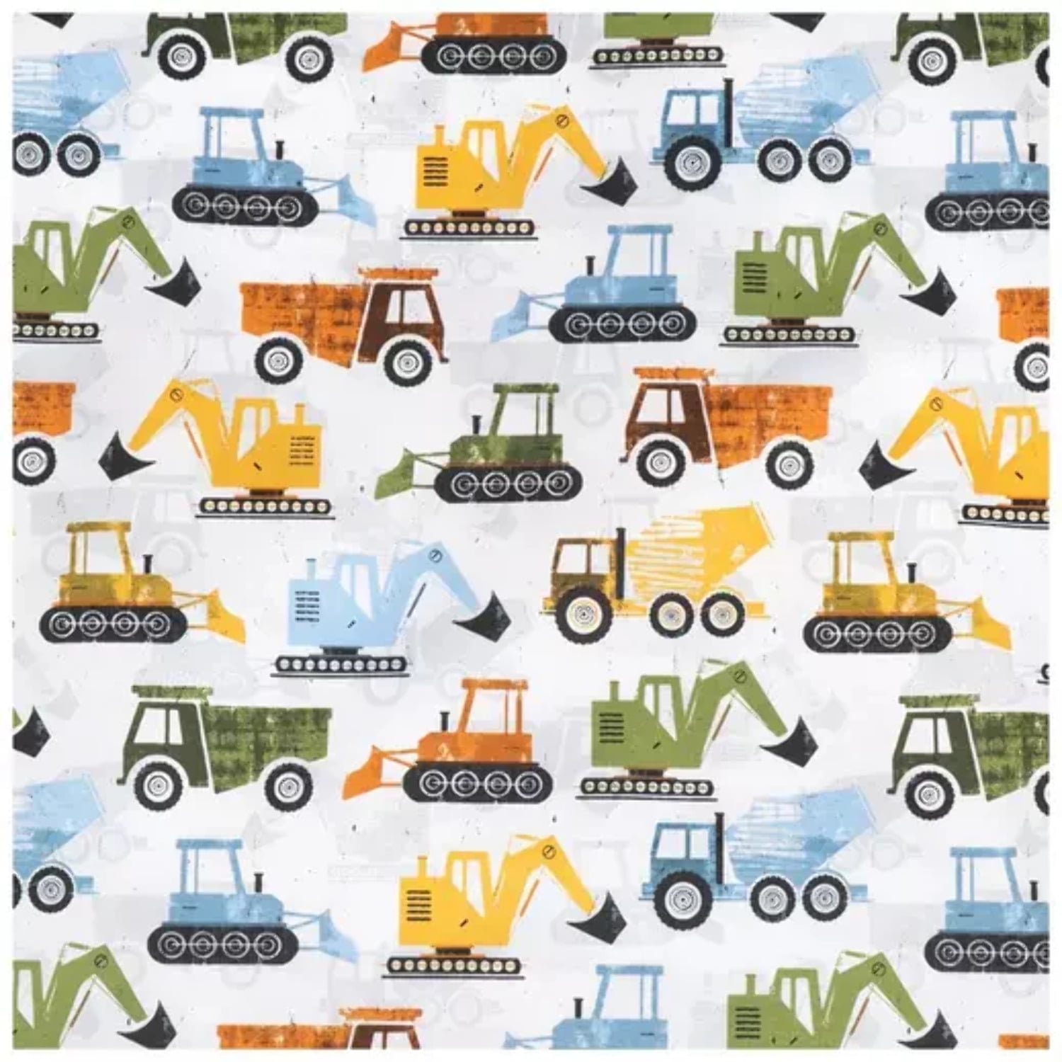 Construction Cotton Calico Fabric - Walmart.com