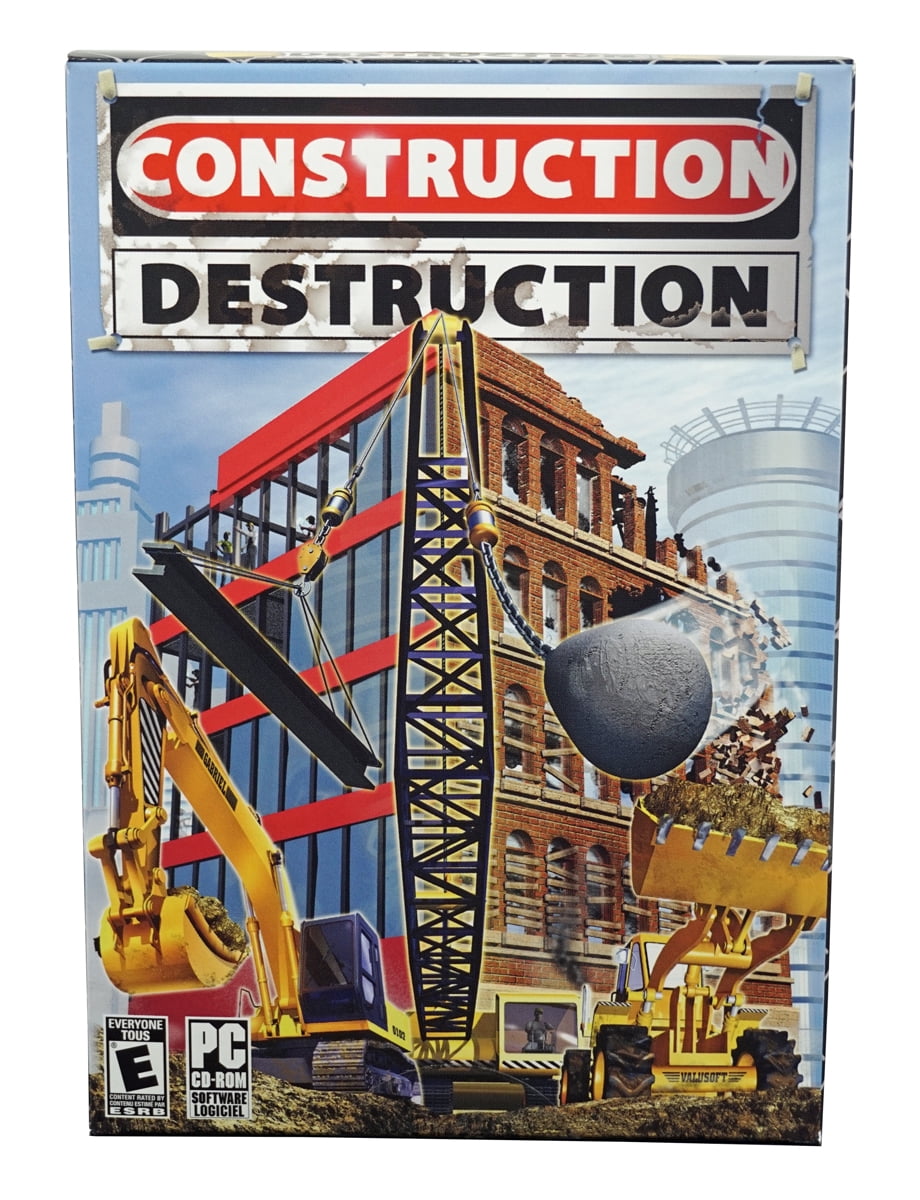 Construction Destruction PC Sim Game - Features 7 Mammoth Vehicles ...