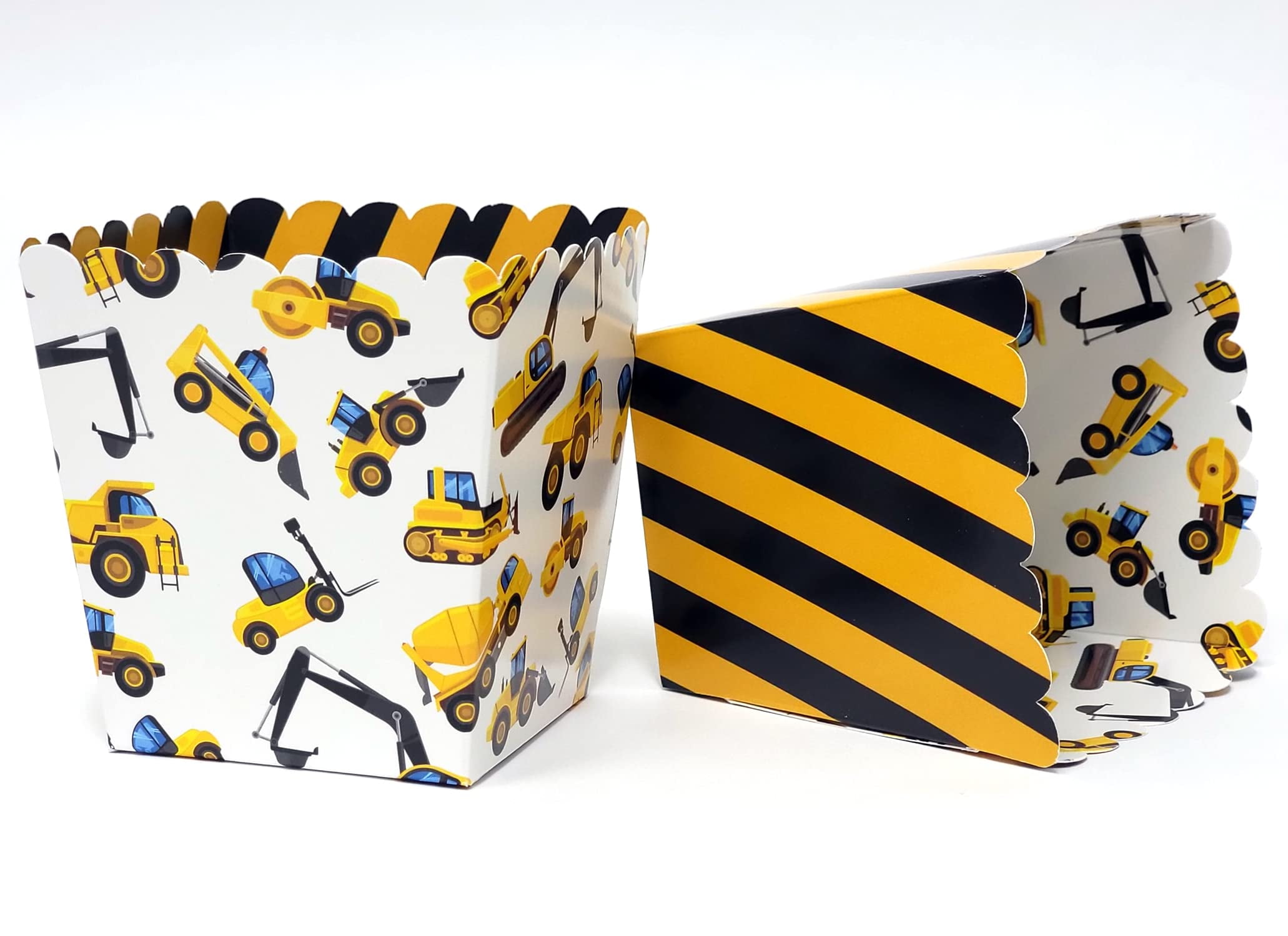 Construction Favor Snack DHF10 Boxes for Kids Birthday Supplies, Baby ...