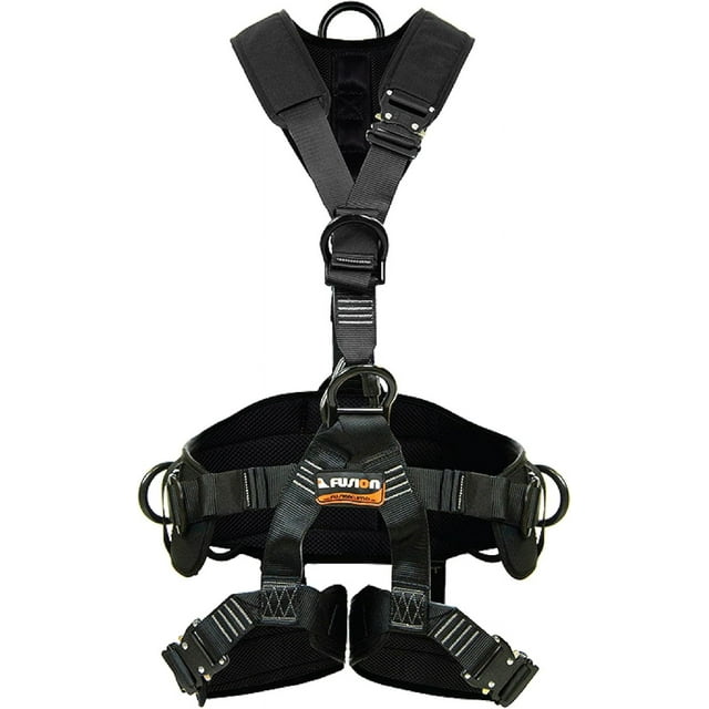 Construction Harness - Full body harness, 6 D-Ring Points, Quick ...