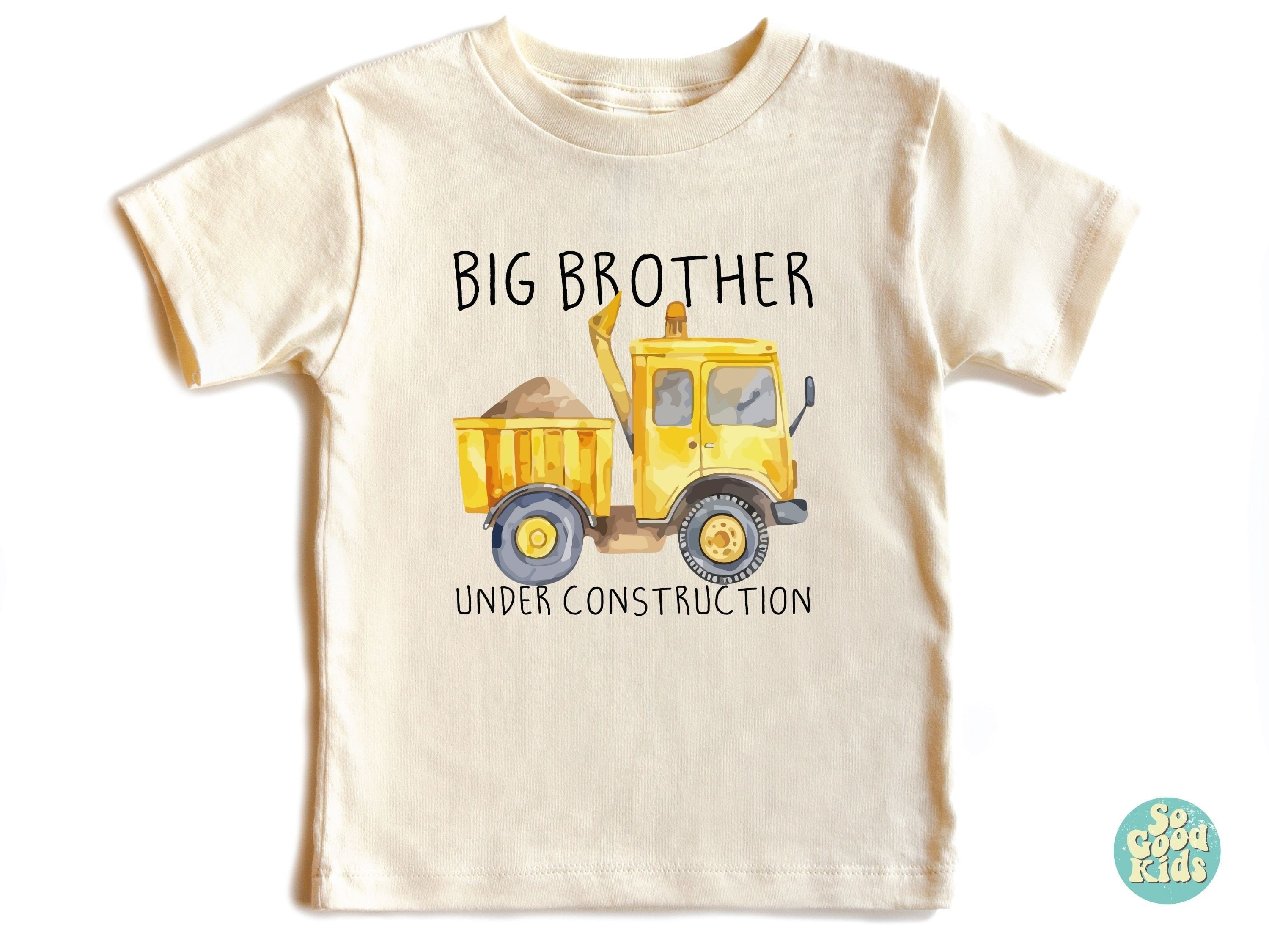 Construction Kids Shirt, Birthday Boy Shirt, Excavator Kids Shirt, Boys ...