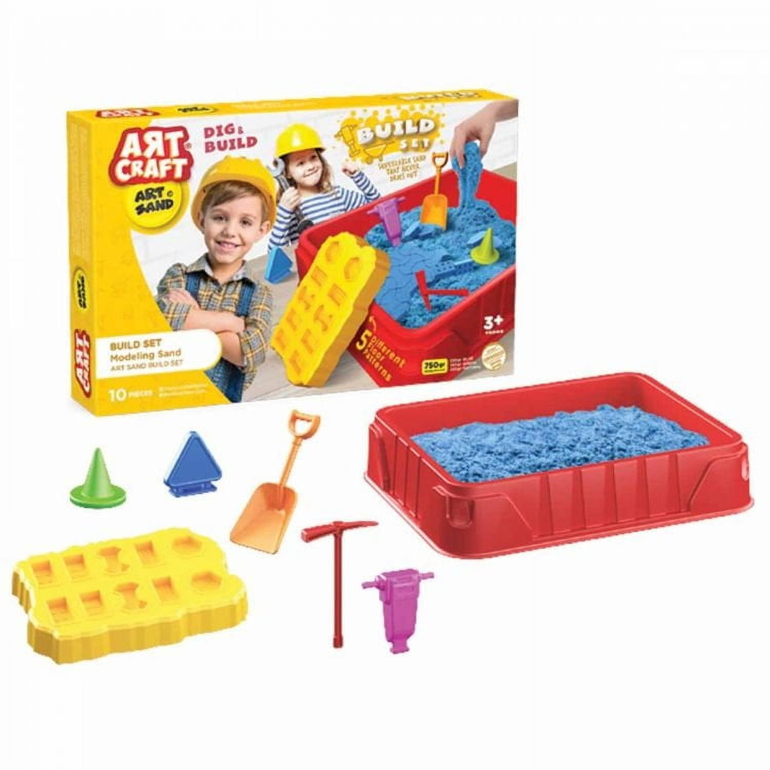 Construction Kinetic Art Sand - Science Skill Toys - Walmart.com