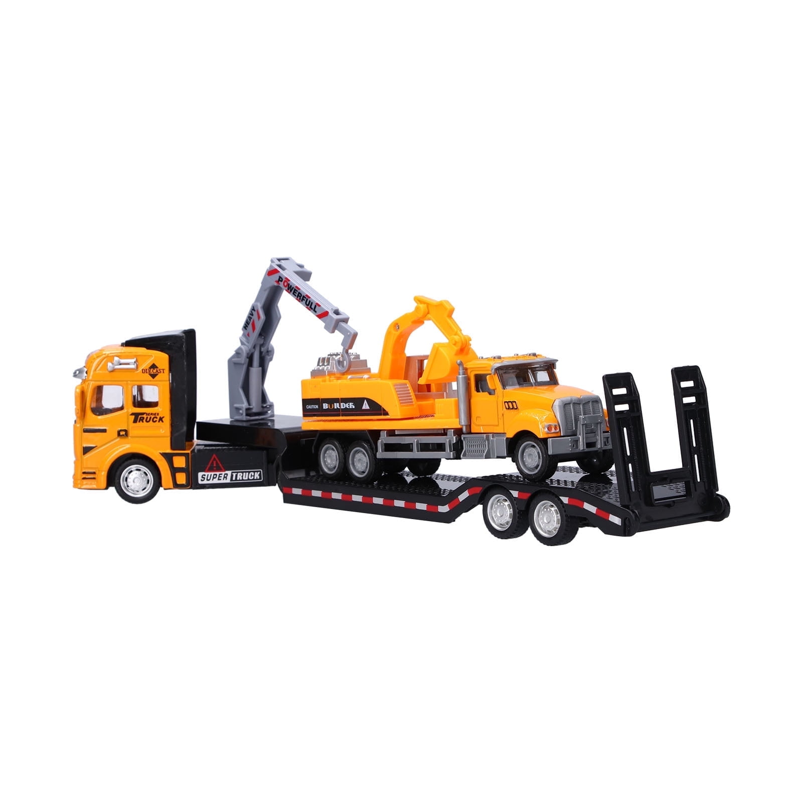 Construction Material Lorry with Trailer, 1:50 Engineering Trailer ...
