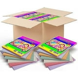 Construction Paper Bulk (1200 Sheets), 9 x 12 Construction Paper ...