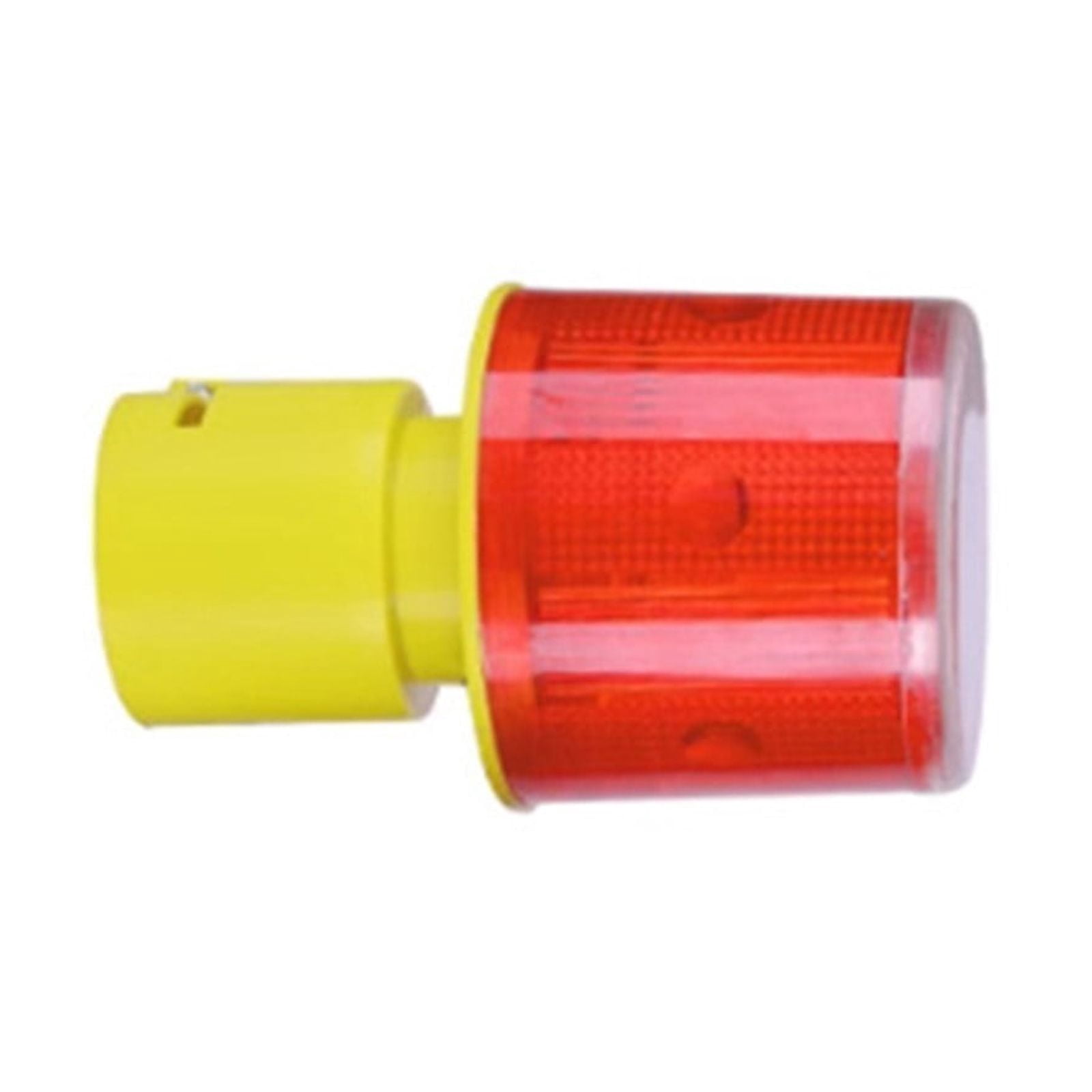 Construction Safety Flashing Light Solar Powered LED Warning Lights ...