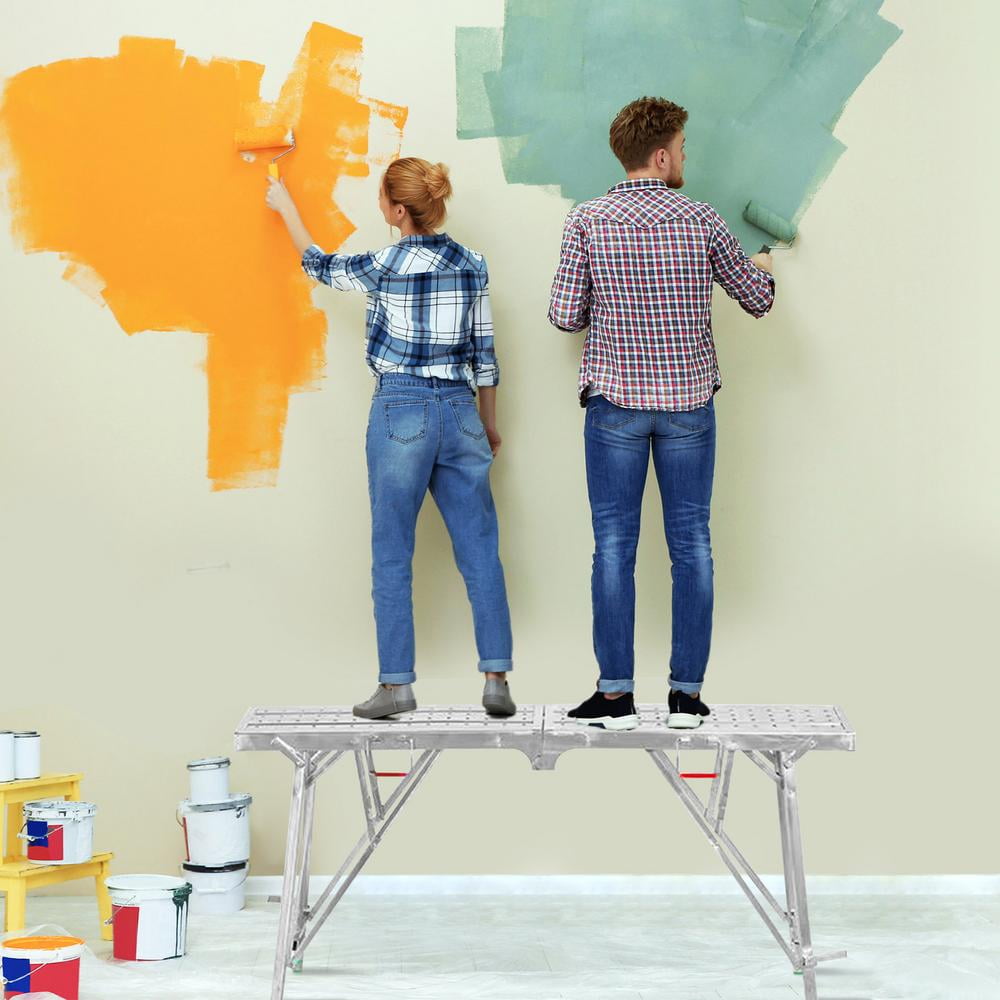 Construction Scaffolding, Adjustable Work Scaffolding, Portable ...