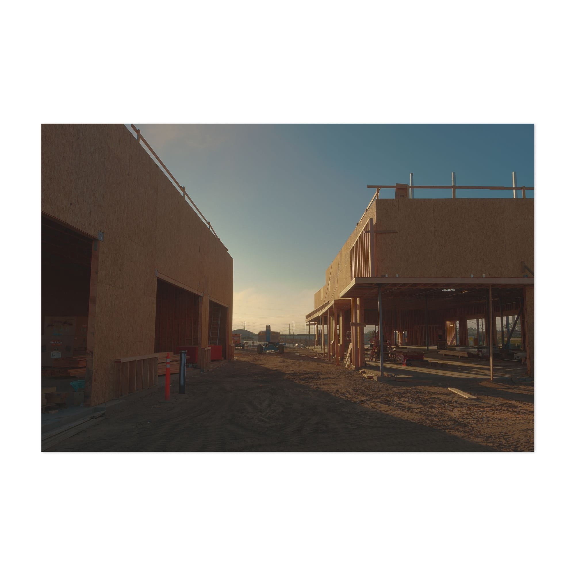 Construction Site - Redondo Beach California Photography Industrial ...