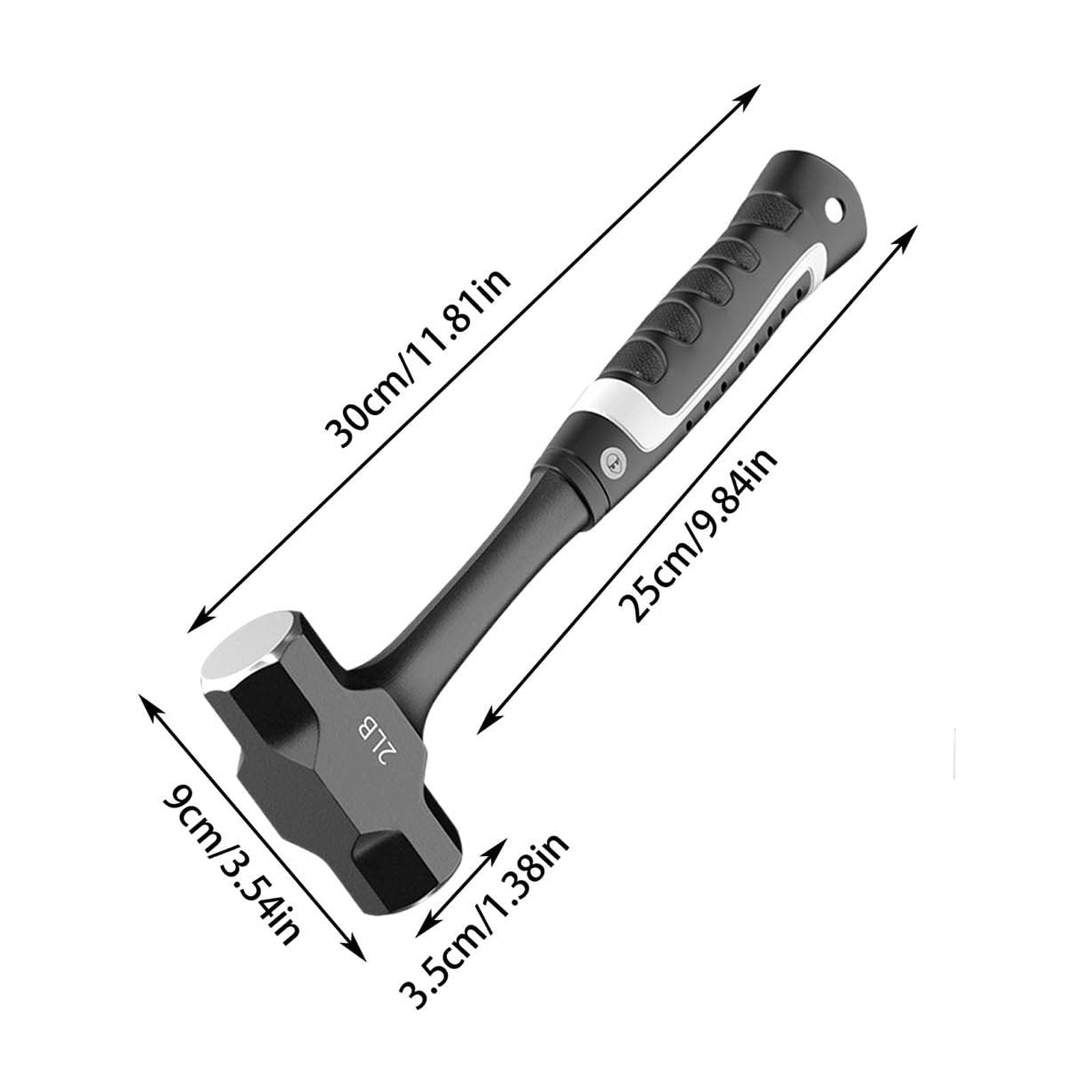 Construction Site Tools Octagonal Hammer With Wooden Handle Heavy-duty ...