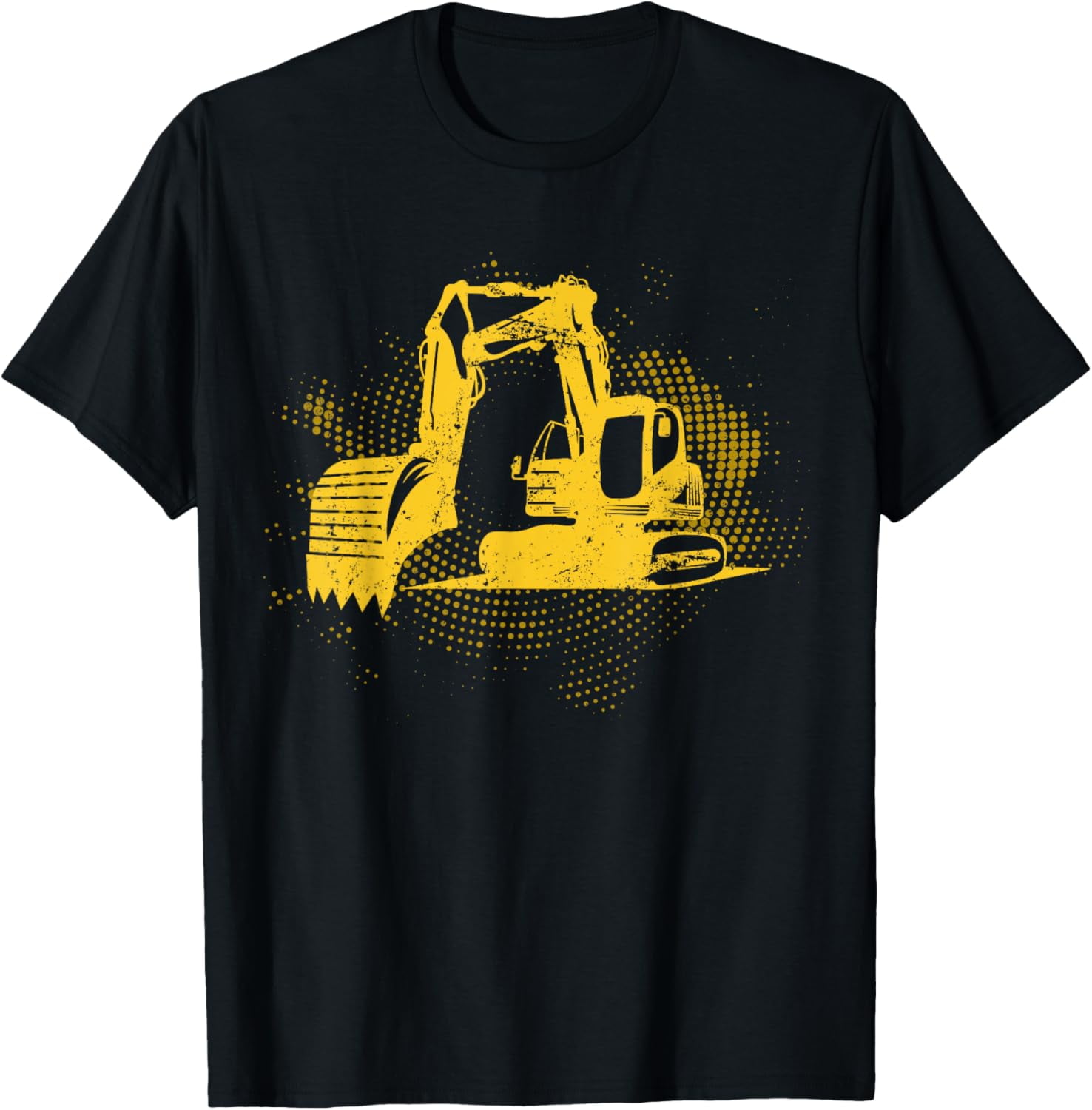 Construction Site Truck Driving Men Boys Gift Excavator T-Shirt men and ...