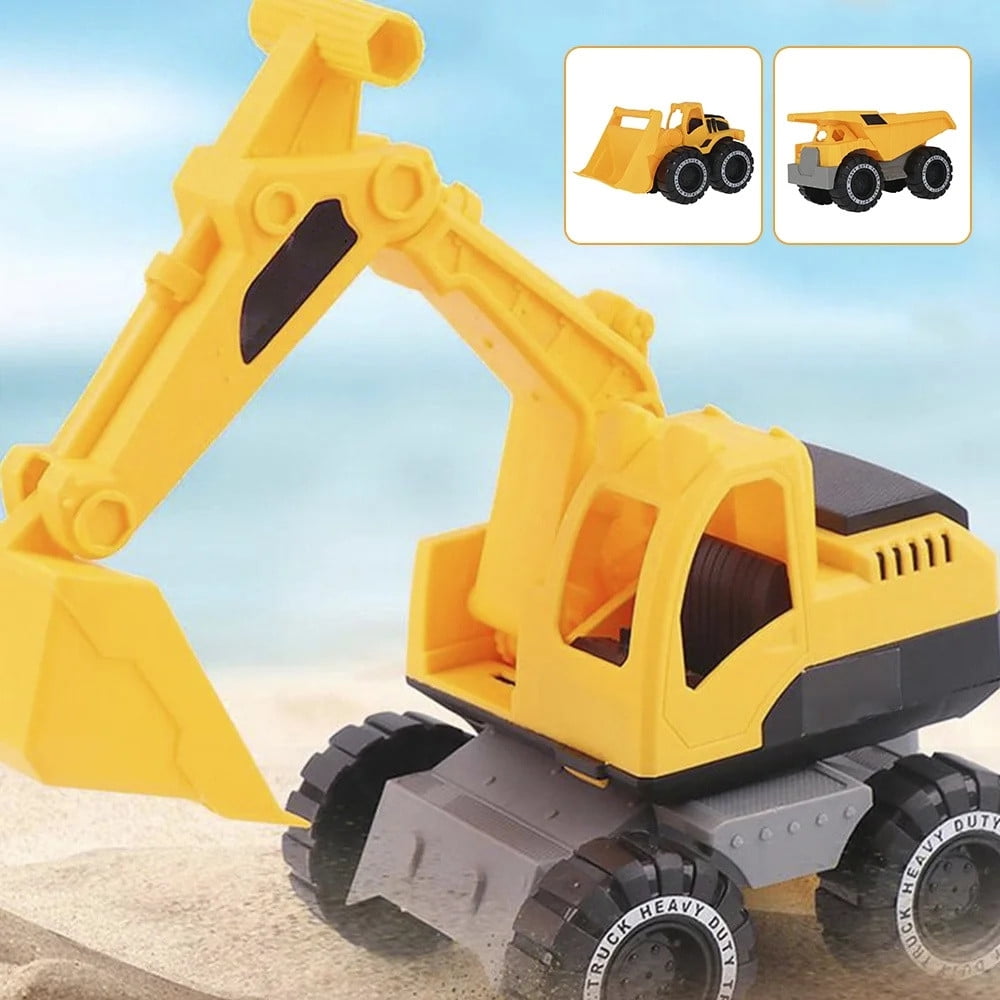 Construction Toys, Dump Truck Toy Construction Vehicle – Plastic Action ...