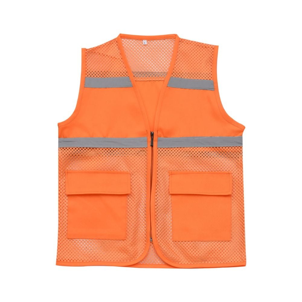 Construction Traffic Railway Metro Workers Black With Zipper Spandex ...