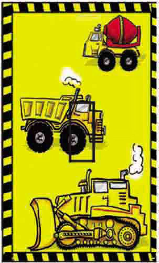 Construction Trucks Single Toggle SwitchStix Peel and Stick Art Deco ...