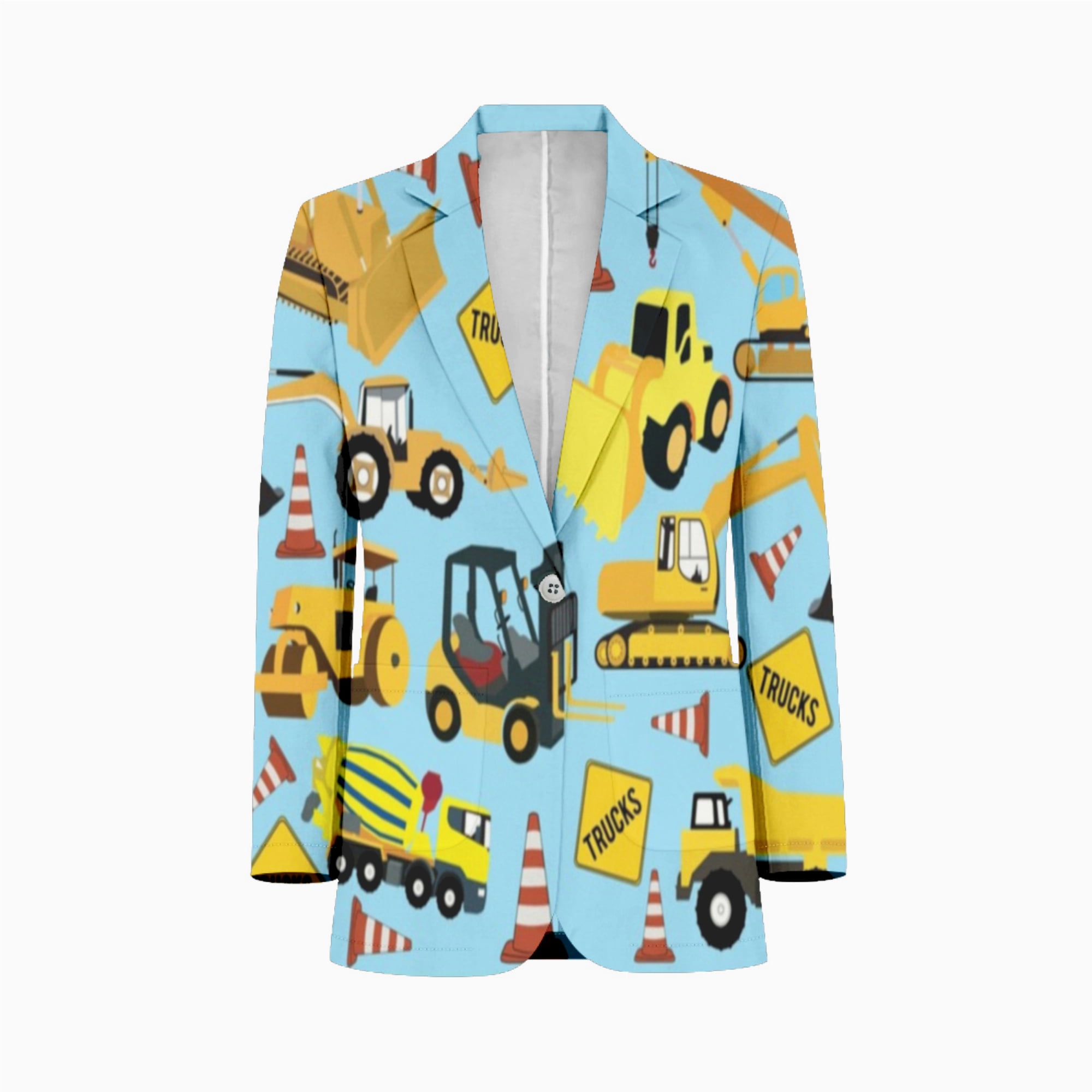 Construction Trucks Vehicles Pattern - Excavator Dump Truck Backhoe and ...