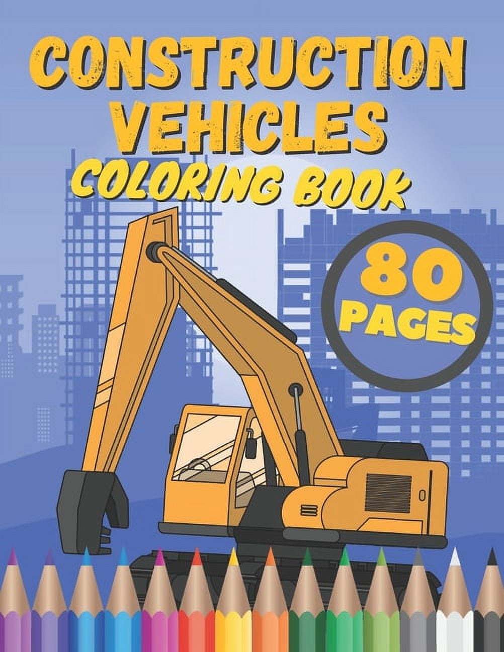 Construction Vehicles Coloring Book: Learning Relaxation Designs Of ...