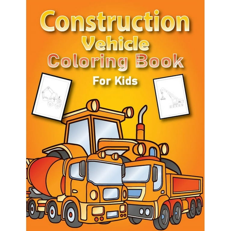 child construction coloring pages