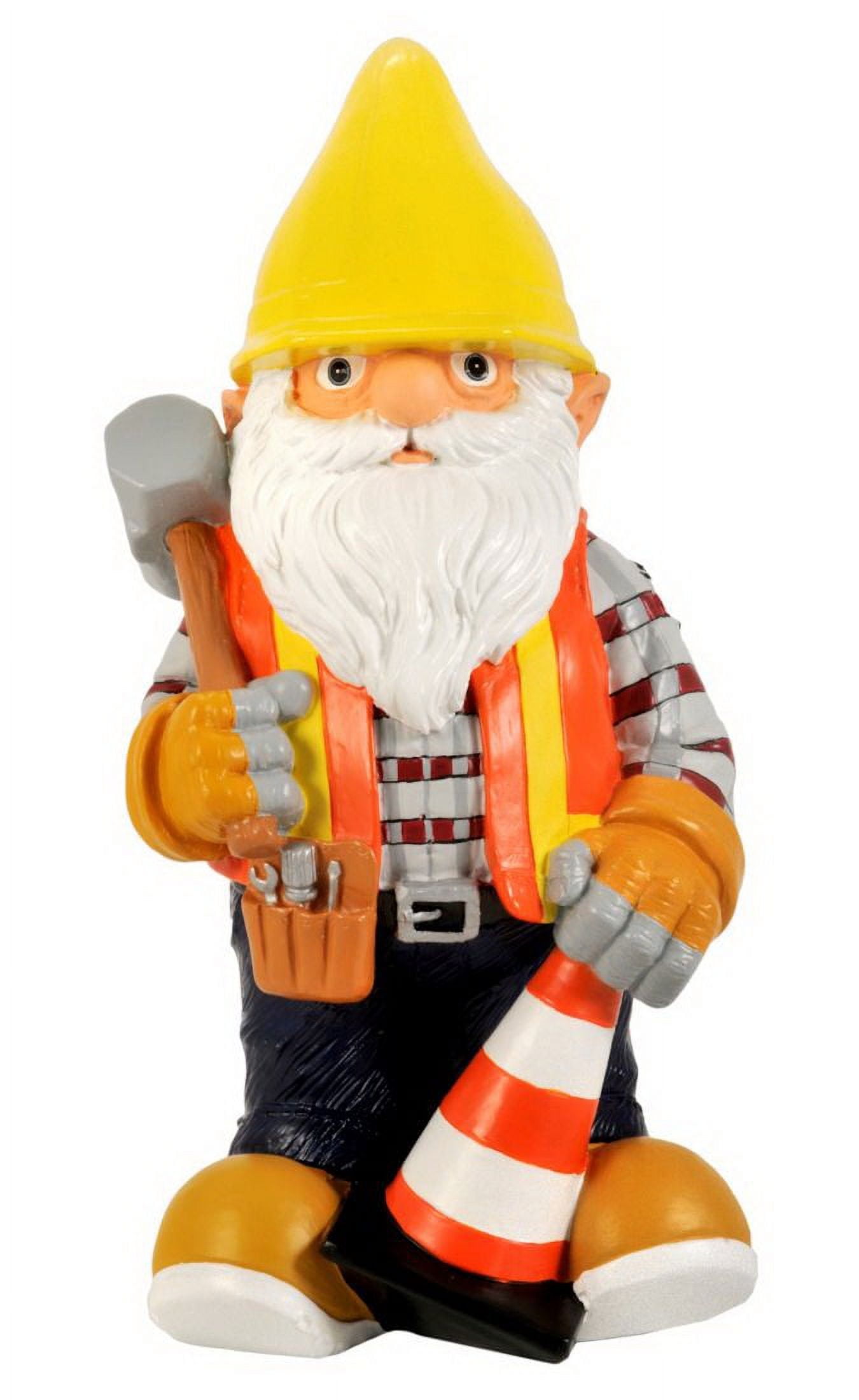 Construction Worker Gnome - 11" Male - Walmart.com