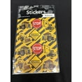 Construction Zone Value Stickers 4 Sheet Pack Boy Truck Party Favor ...