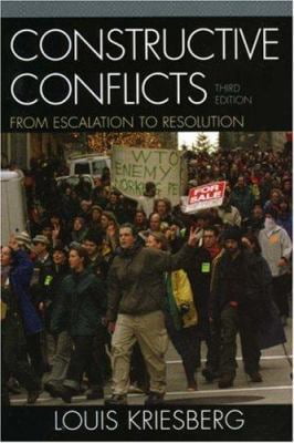 Pre-Owned Constructive Conflicts: From Escalation to Resolution (Paperback) 0742544230 ...