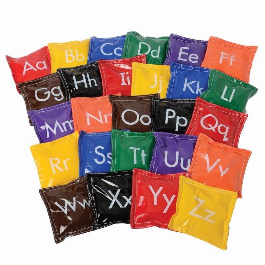 Constructive Playthings Alphabet Bean Bags, All Ages - Walmart.com