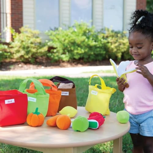 Constructive Playthings Creative Minds Pretend Play Fruit and Food Bags ...