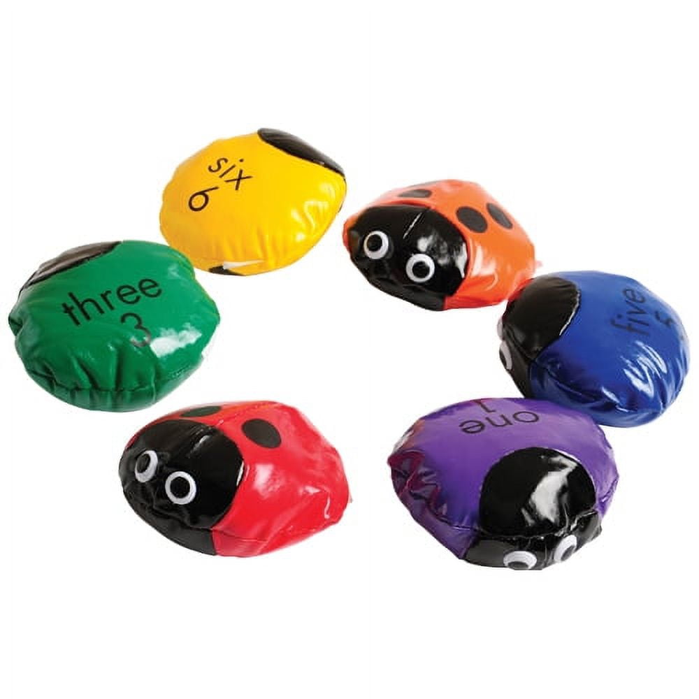 Constructive Playthings Toddlers Ladybug Beanbag Counting Toys (6 ...