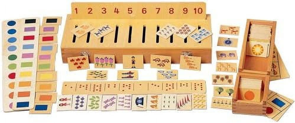 Constructive Playthings Sorting Box Combo for Color and Counting for ...