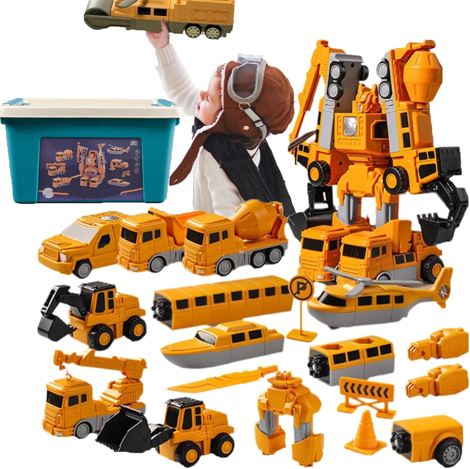 Constructo Modular Transforming Toy Set,Constructo Modular Toy,Modular ...