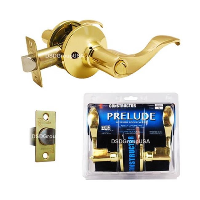 Constructor PRELUDE Privacy Door Lever Handle Lock Set for Bedroom and ...