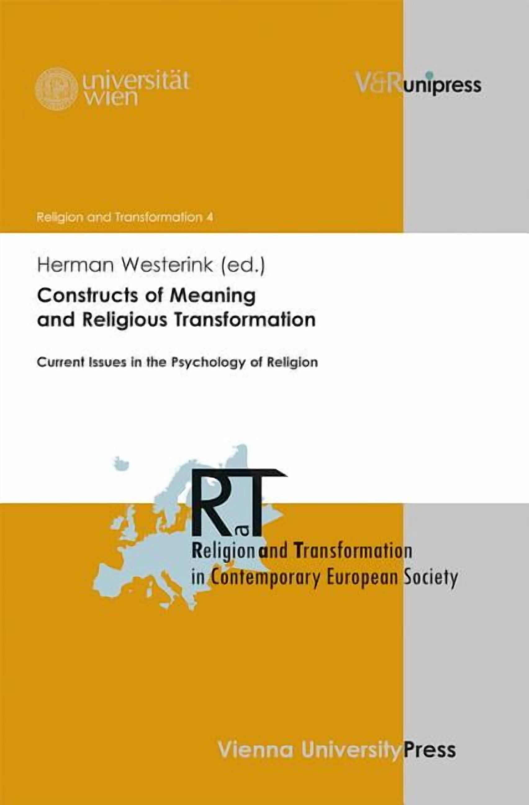 Constructs of Meaning and Religious Transformation : Current Issues in ...