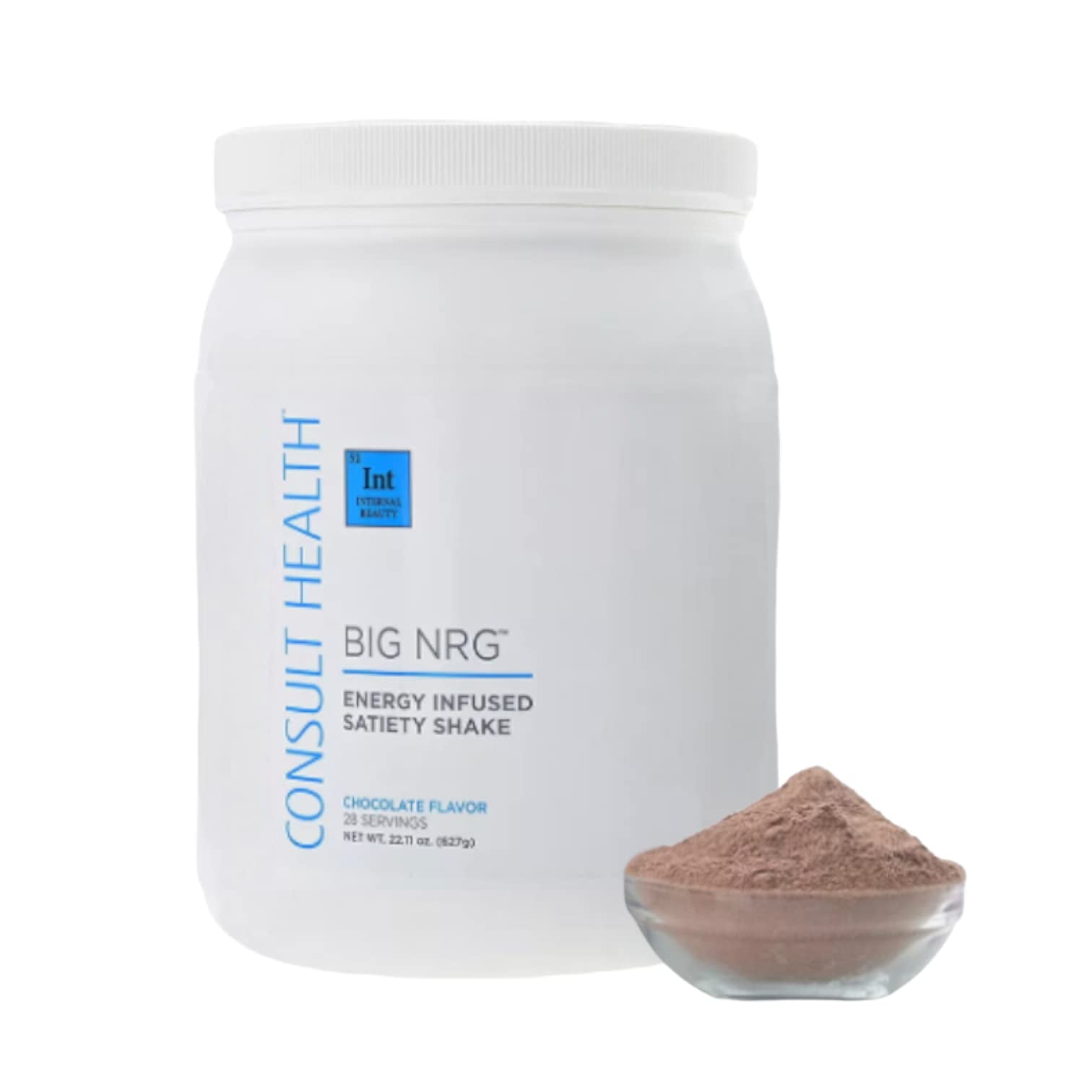 Consult Health BIG NRG Energy Infused Satiety Shake - Chocolate Flavor ...