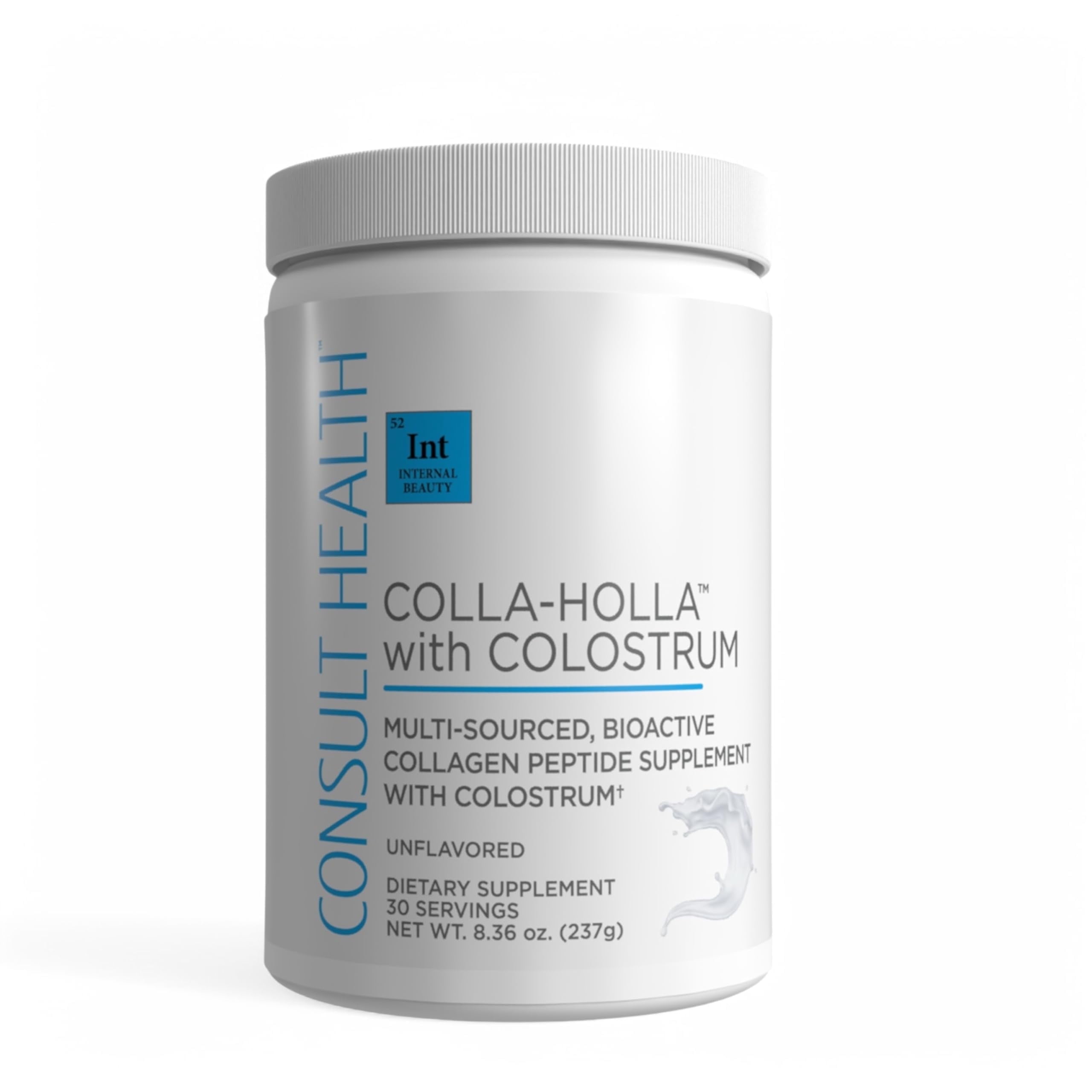 Consult Beaute Colla Holla Multi-Sourced Collagen Protein Powder, 8.36 ...