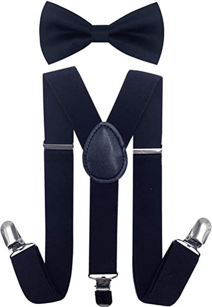 Consumable Depot Kids, Toddlers Suspender and Bow Tie Set, Adjustable ...
