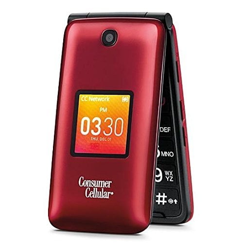 Consumer Cellular - Alcatel Go Flip 4044L 4G Lte 4G 2MP - Flip Phone ...