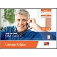 Consumer Cellular, All In One SIM Card, AT&T - Walmart.com