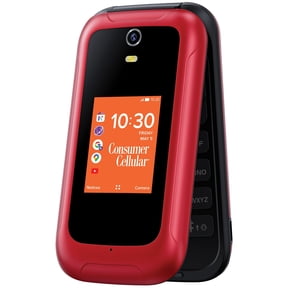 Consumer Cellular, Iris Easy Flip, Gray - Walmart.com
