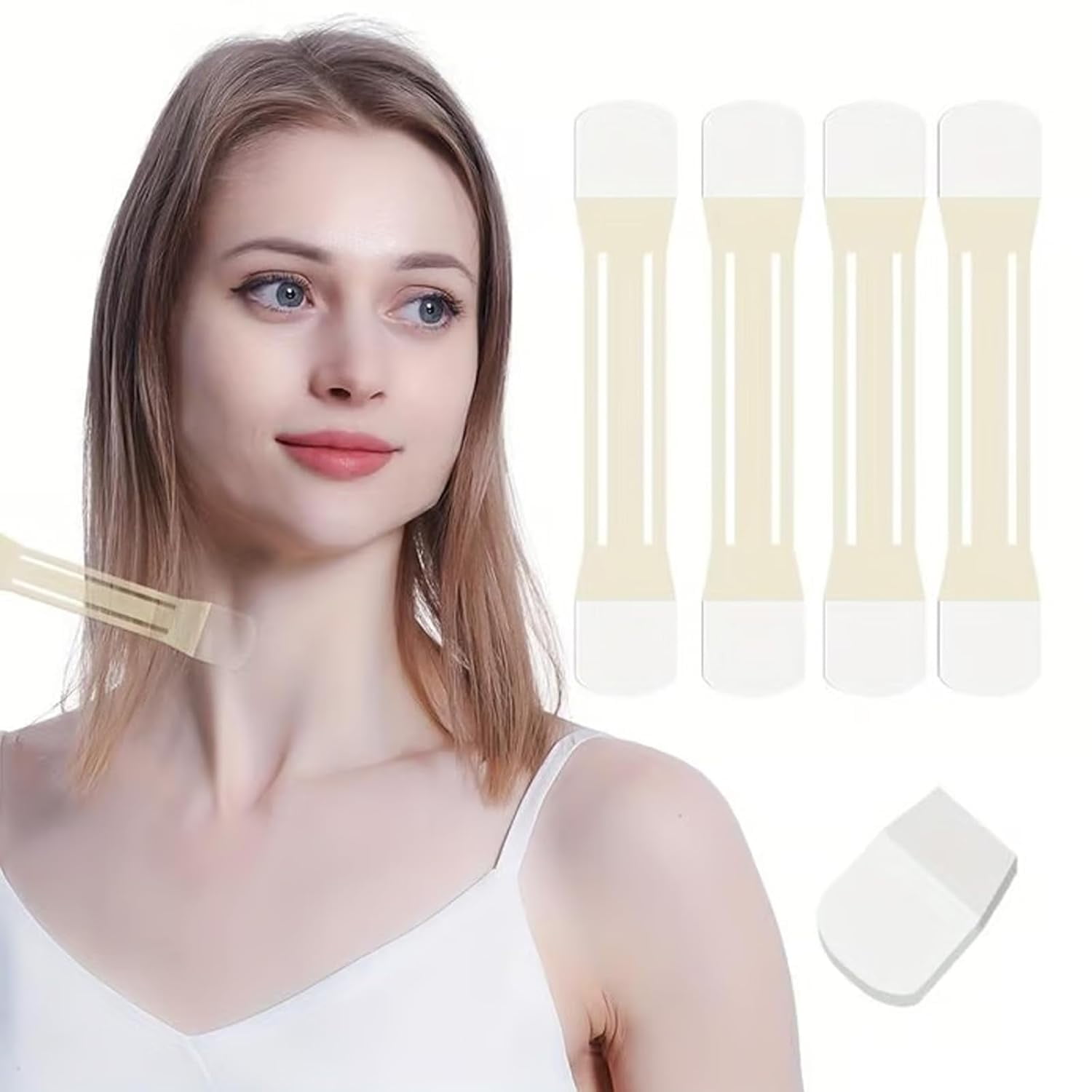 On Consumer Neck Tape, Poemood Face Neck Lifting Tape Invisible ...