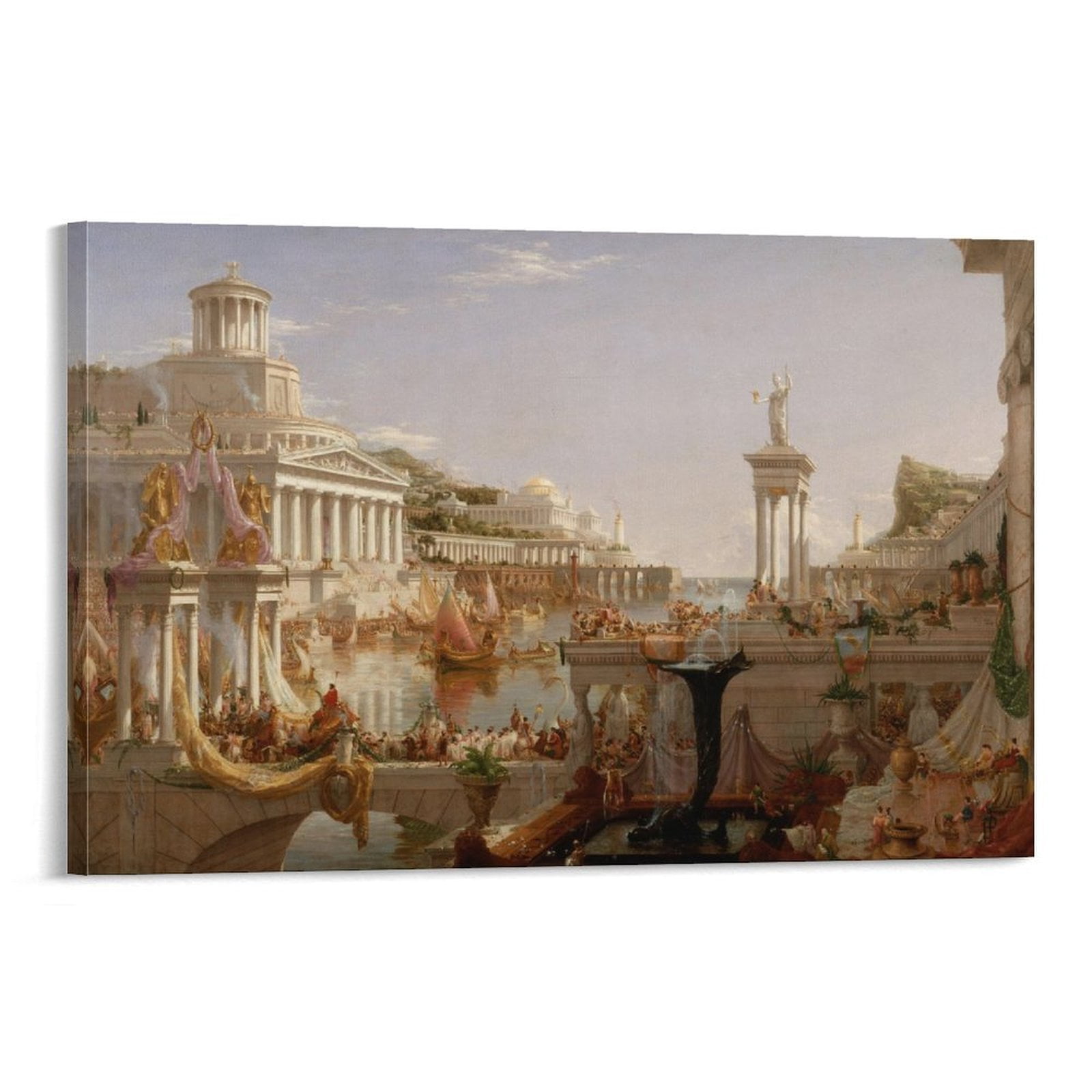 The Consummation of The Empire Thomas Cole Canvas Wall Art Prints ...