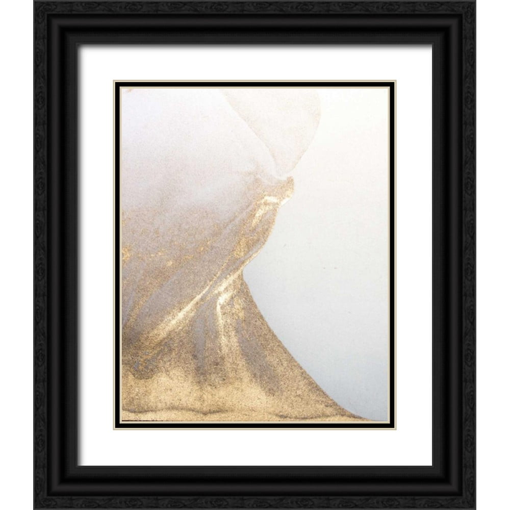 Contacessi, Julia 15x18 Black Ornate Wood Framed with Double Matting ...