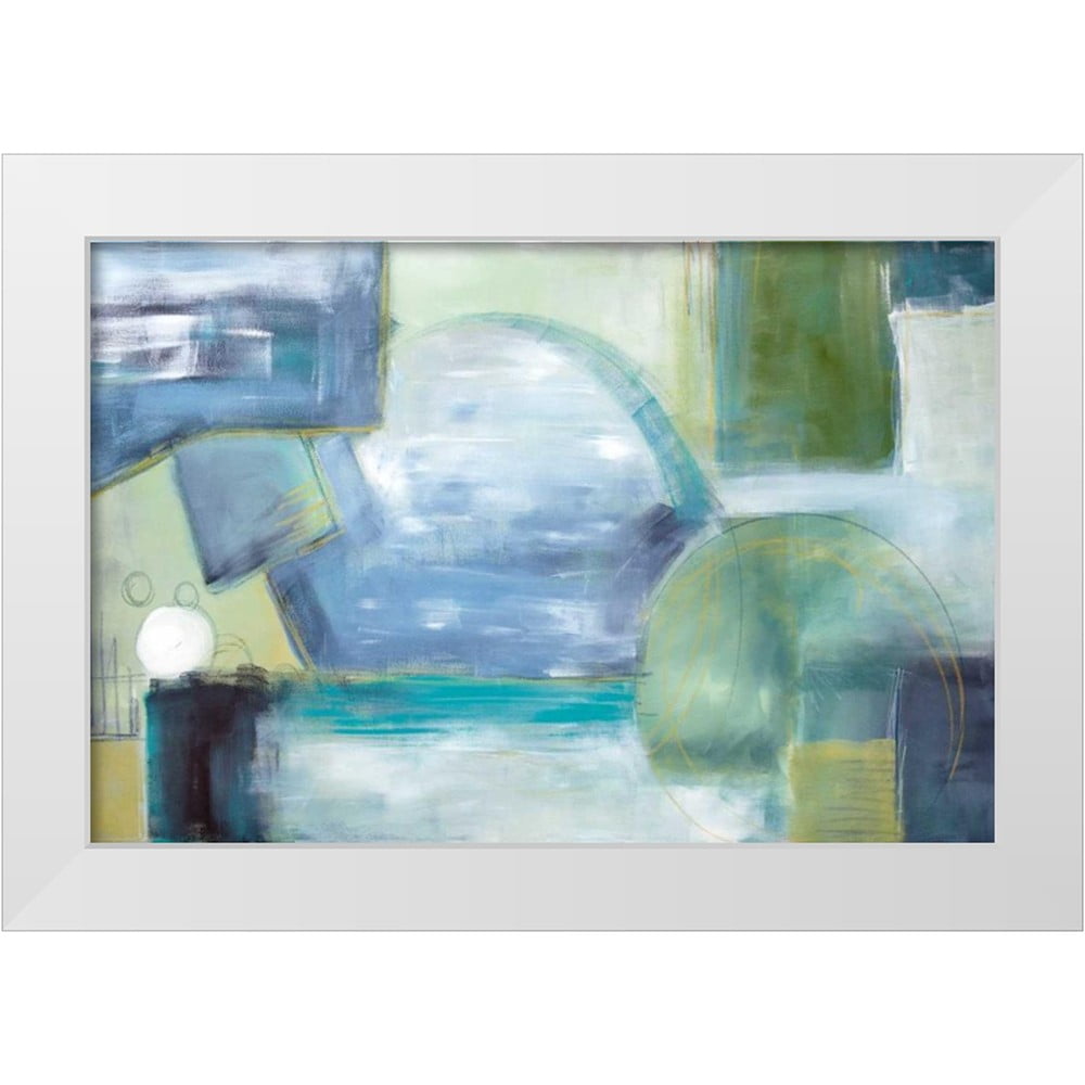 Contacessi, Julia 24x17 White Modern Wood Framed Museum Art Print ...